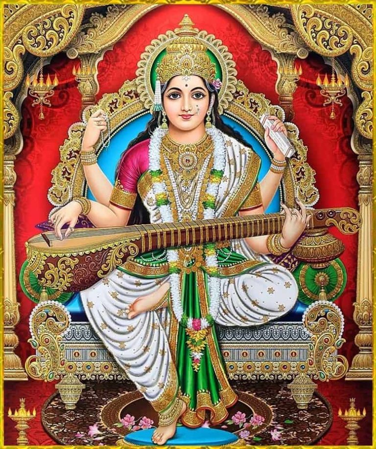 [100+] Maa Saraswati Image, Pic, Photo & Wallpaper (HD)